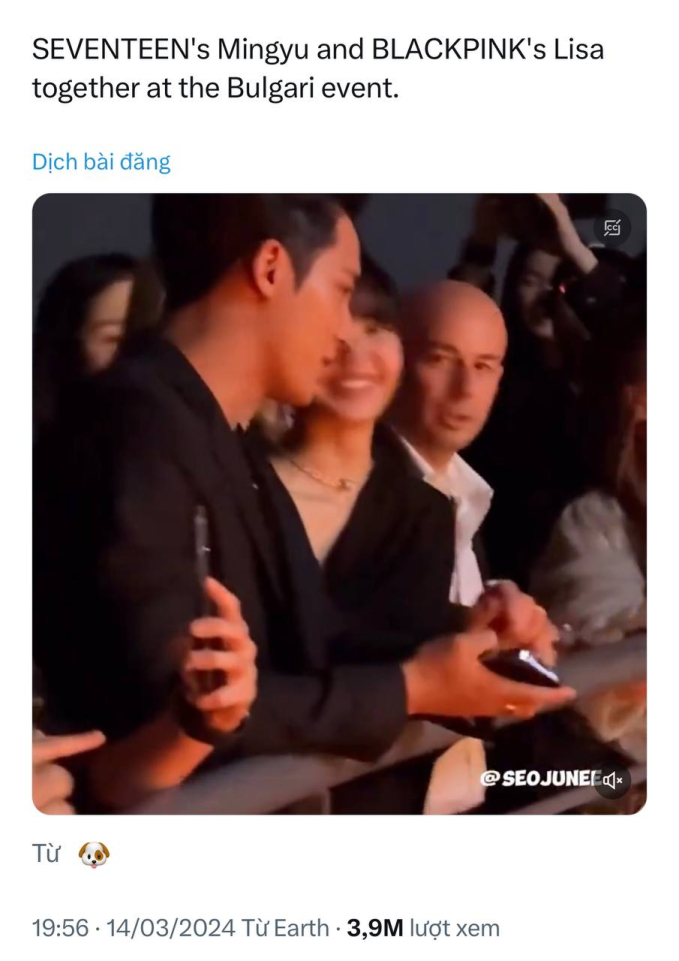 Mingyu (SEVENTEEN) từng vướng tin đồn "để ý" Lisa (BLACKPINK) từ 6 năm ...
