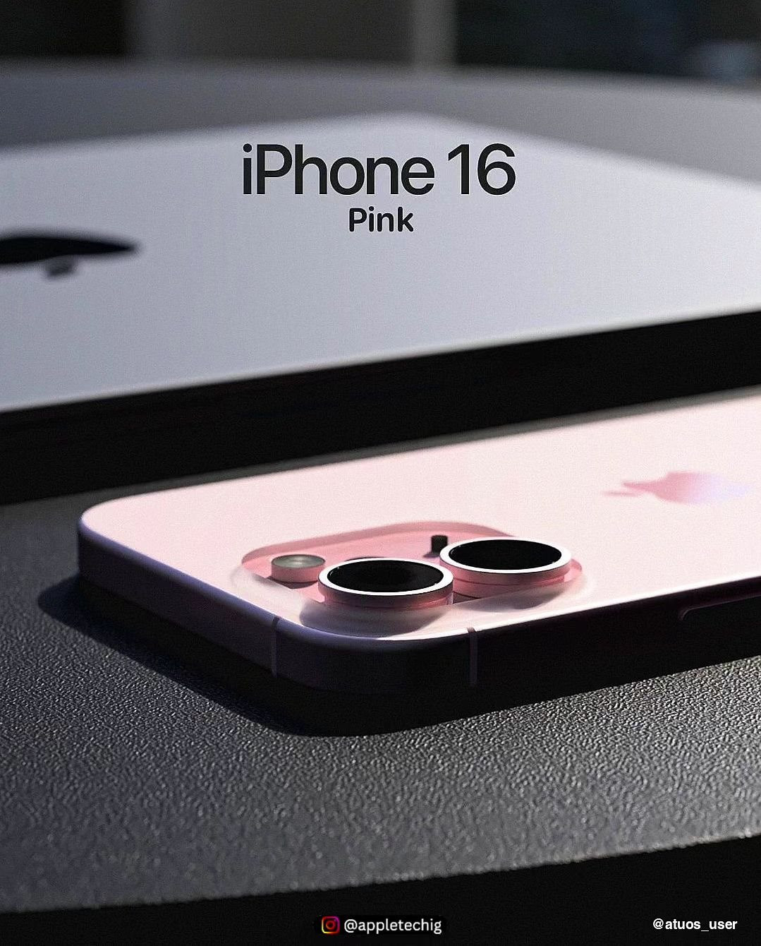 iPhone 16 lộ diện 5 màu sắc đẹp không tì vết, màu hồng sẽ là tâm điểm ...