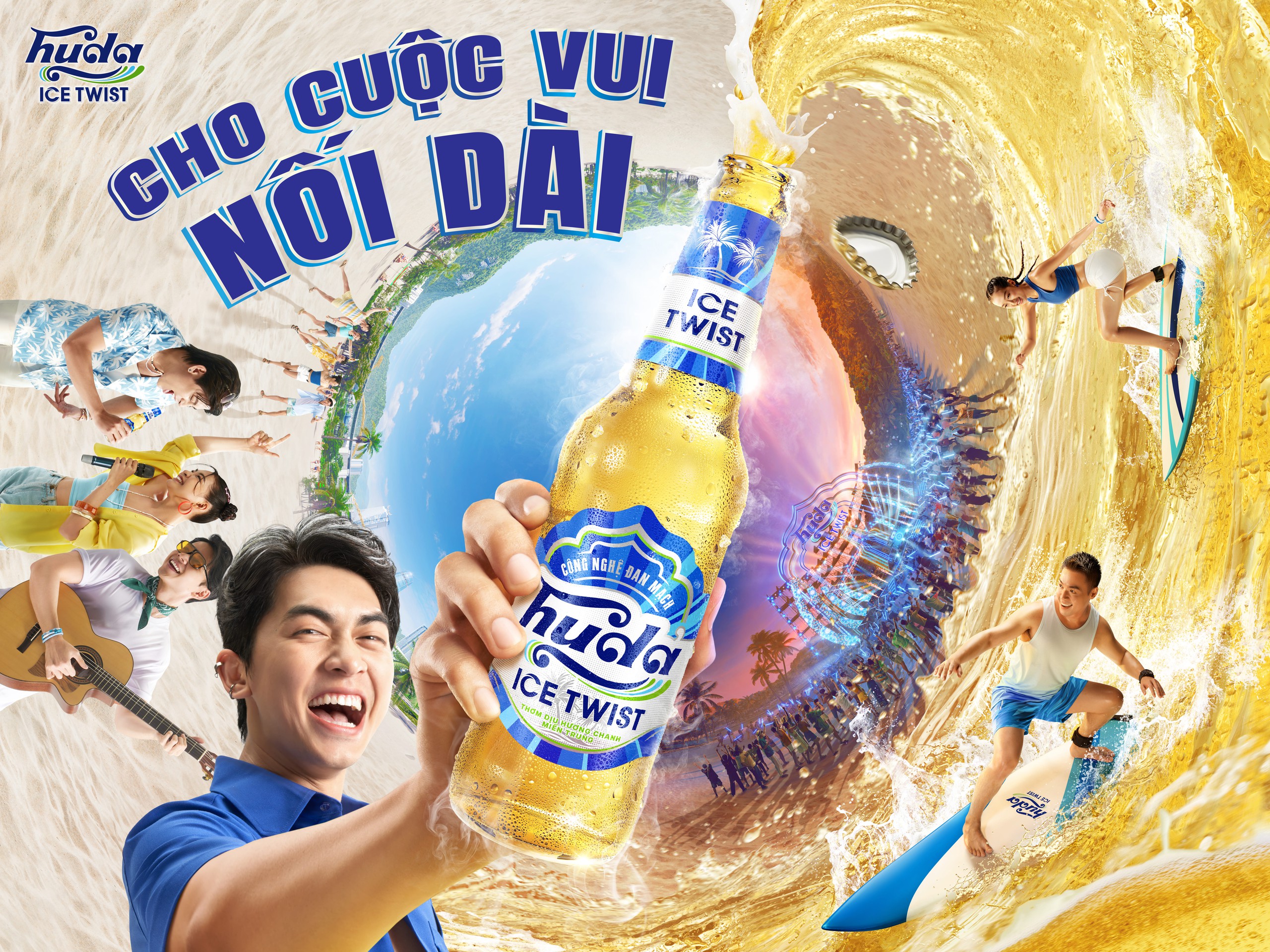 Huda Ice Twist - Giải nhiệt mùa hè, rinh xe Exciter cực chất