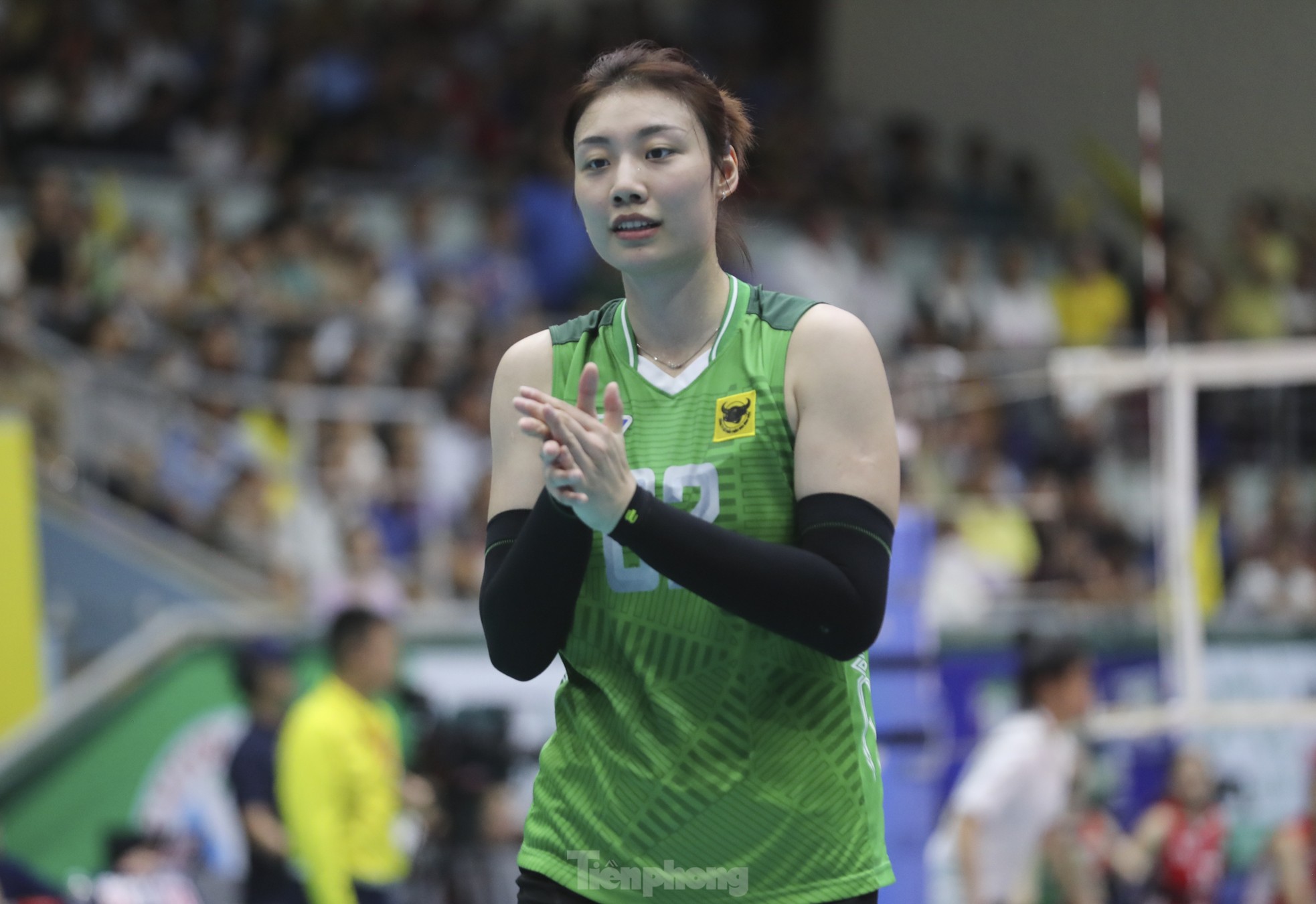 Sắc đẹp mê người của hoa khôi bóng chuyền Chen Peiyan