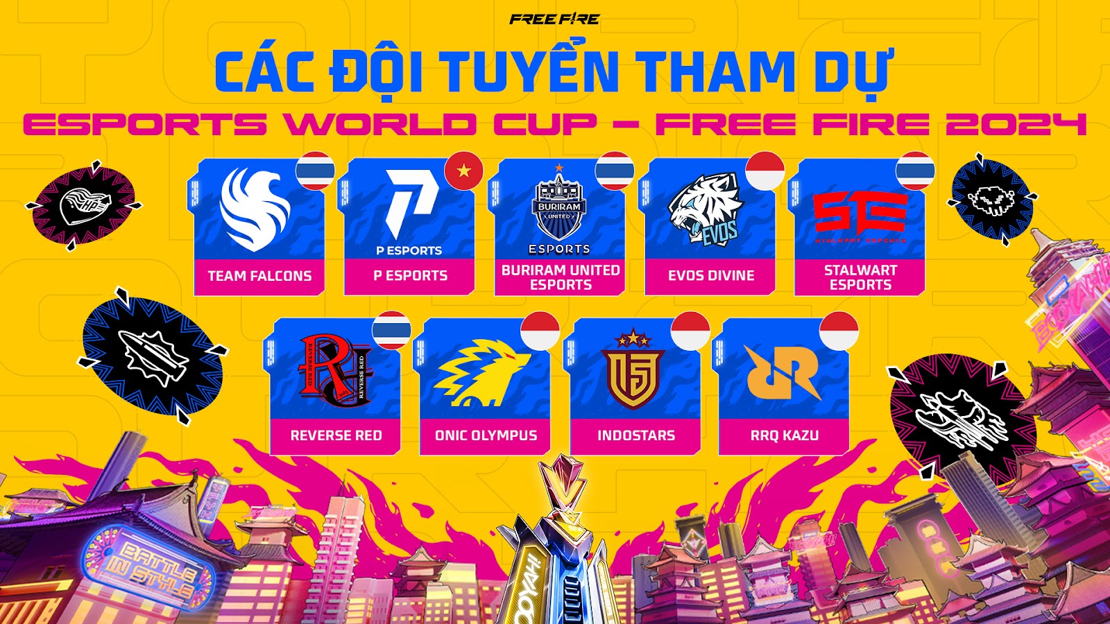 Đội tuyển game Free Fire Việt Nam giành ngôi Á quân Đông Nam Á, nhận về ...