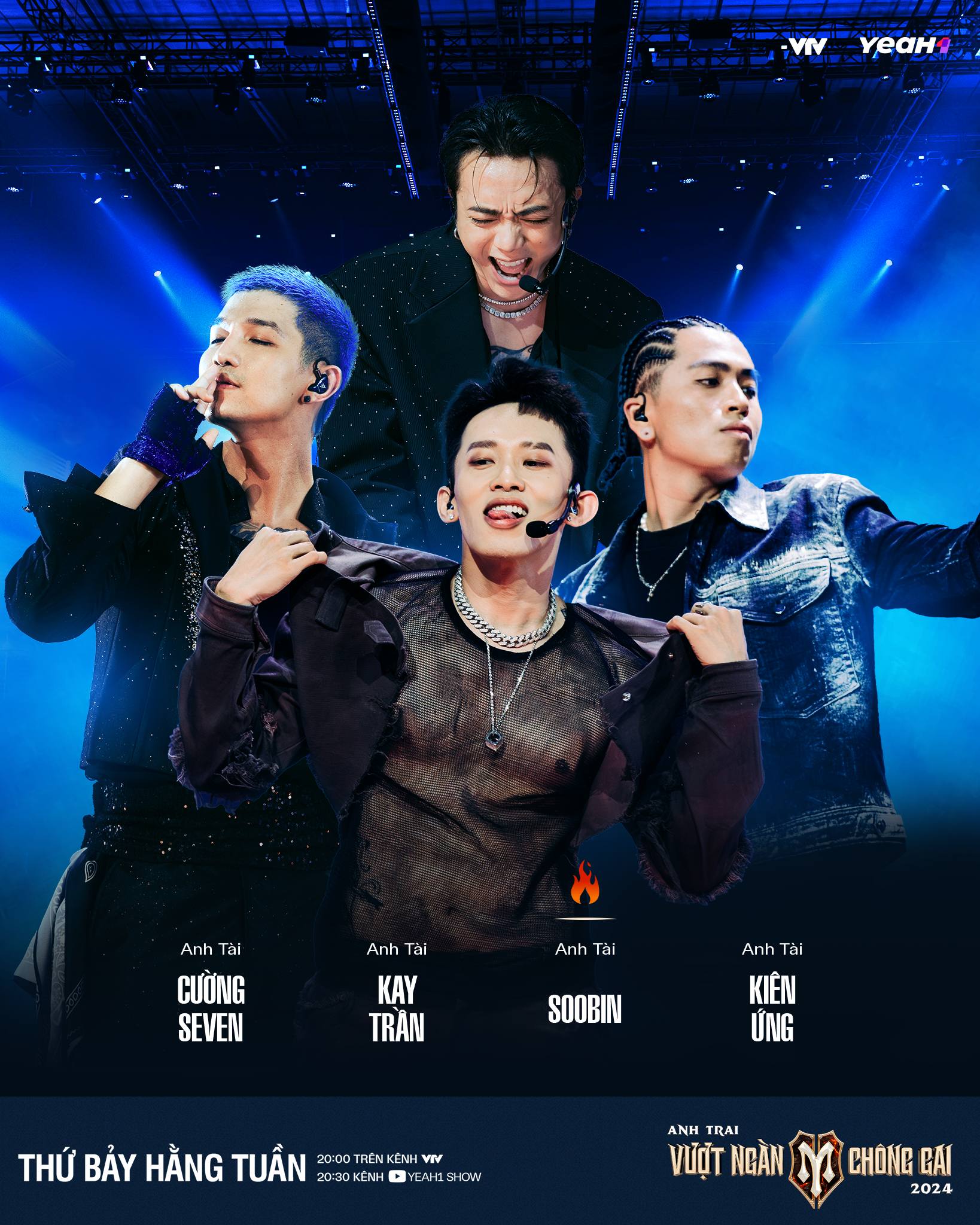 SOOBIN và nhóm Nam Thần Rực Lửa có sân khấu xuất sắc nhất tập 1 Anh ...