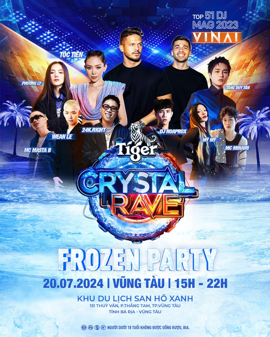 Đại tiệc sảng khoái bất tận - Tiger Crystal Rave chính thức quay trở lại đường đua Water EDM