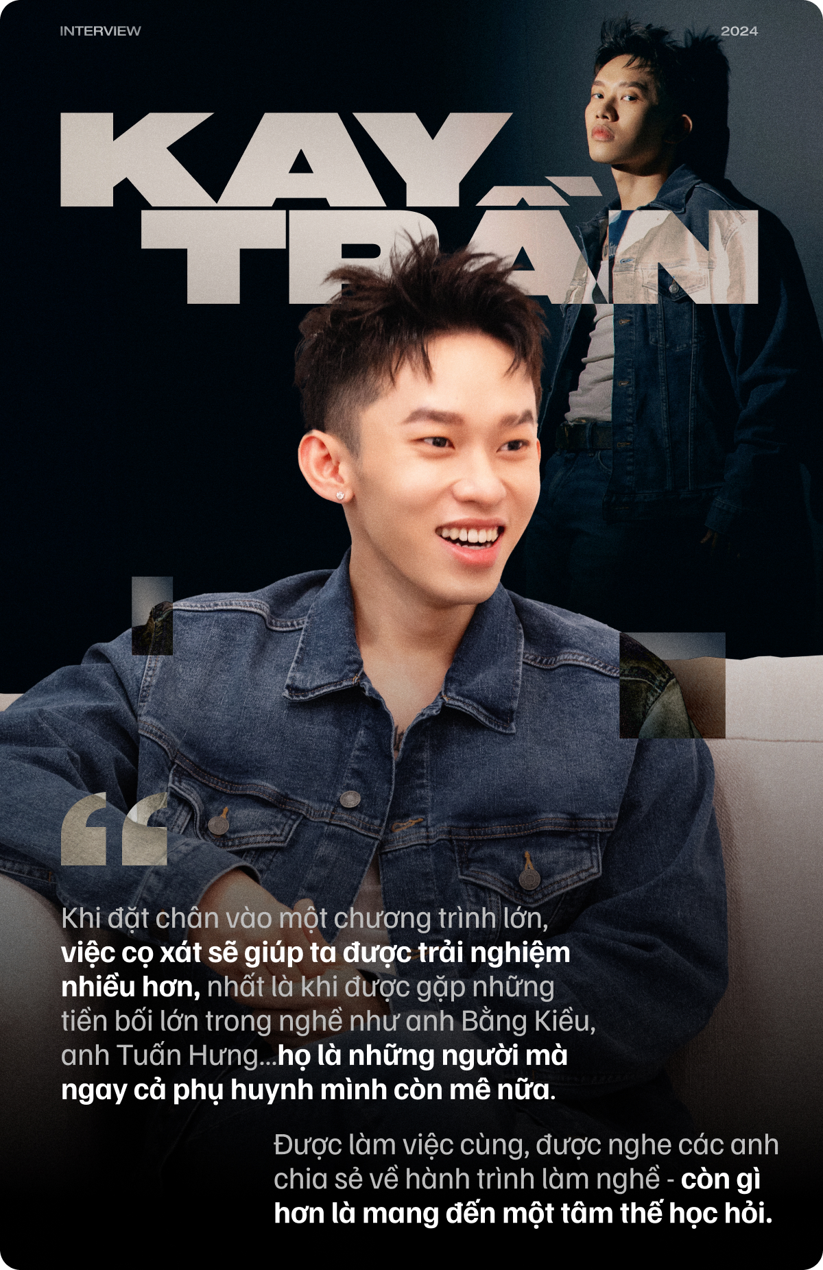 Kay Trần: “Cuộc đời tôi lên voi xuống chó rất nhiều lần”