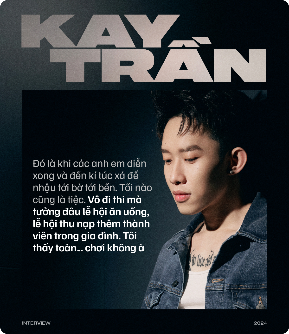 Kay Trần: “Cuộc đời tôi lên voi xuống chó rất nhiều lần”
