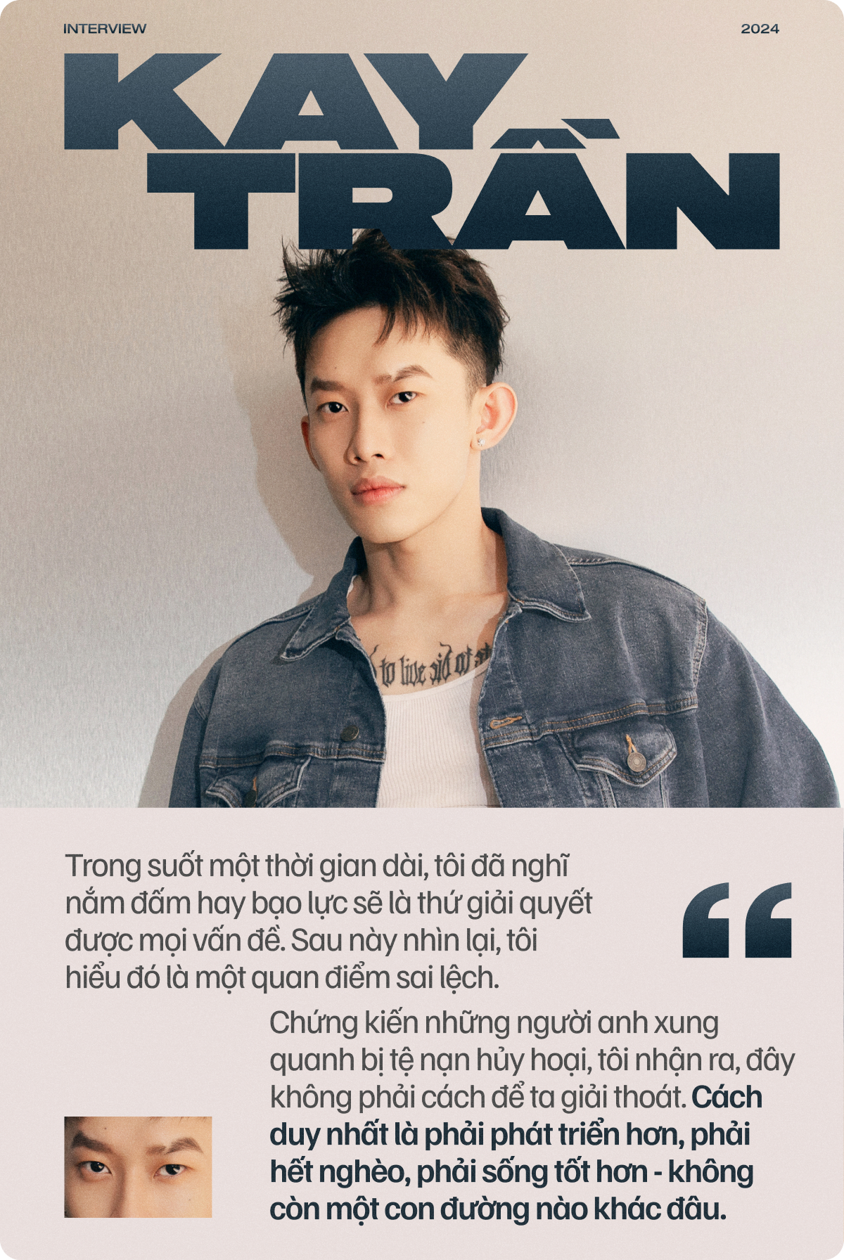 Kay Trần: “Cuộc đời tôi lên voi xuống chó rất nhiều lần”
