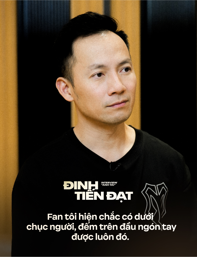 Rapper Đinh Tiến Đạt: "Đây không phải thời của mình, đã chơi thì phải ...