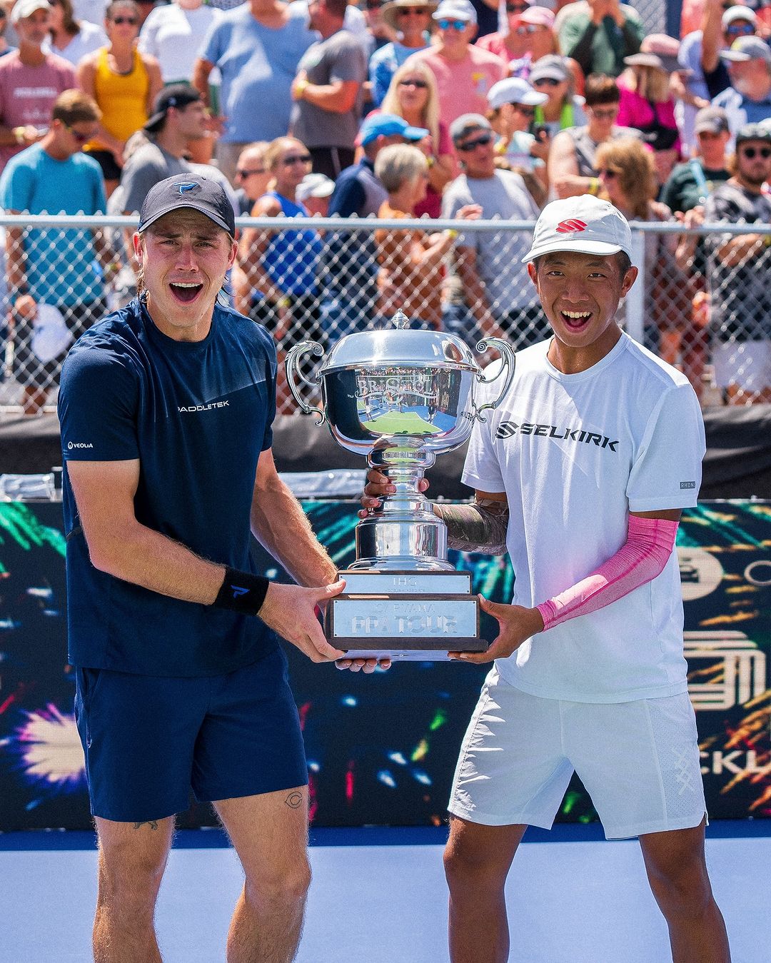 "Thần đồng pickleball" Quang Dương lên ngôi vô địch thế giới