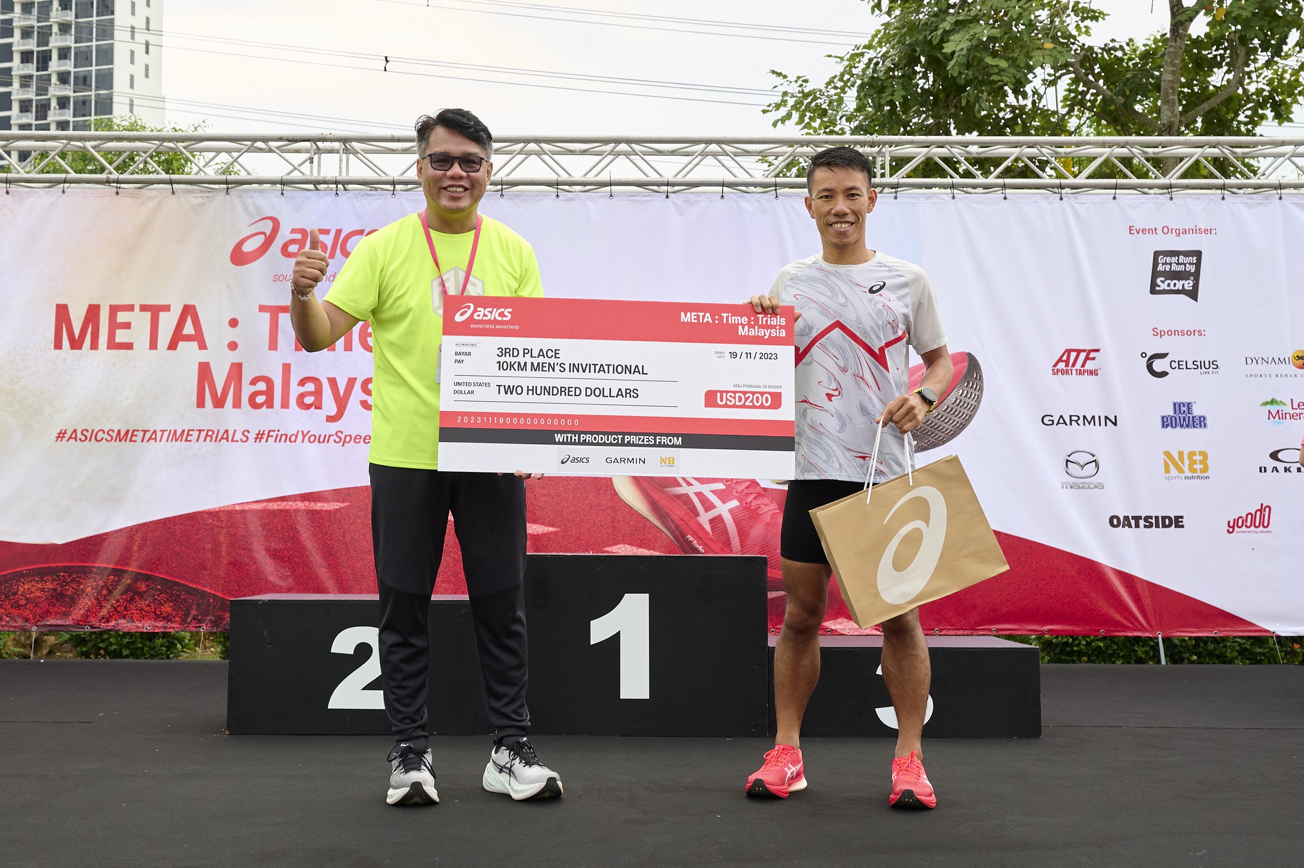 Hoa Hậu Ngọc Châu, Hải Đăng Doo cùng chinh phục giải chạy Asics Meta: Time: Trials – sân chơi ...