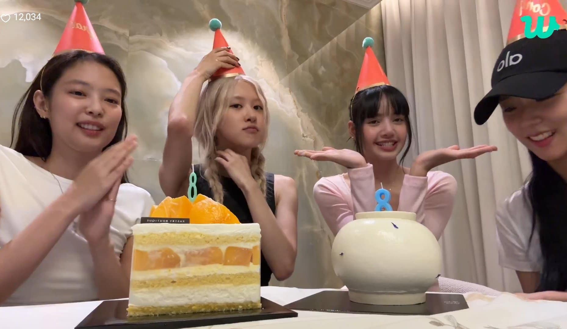 HOT: BLACKPINK gathered to livestream to celebrate their 8th debut anniversary, only 1 person ...