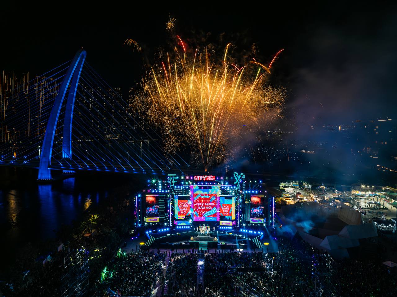 Không chỉ có đêm countdown hoành tráng, CITY TẾT FEST còn là thiên ...