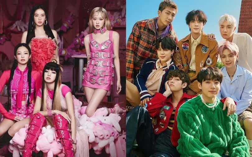 BTS và BLACKPINK là nghệ sĩ Kpop được yêu thích nhất năm 2025