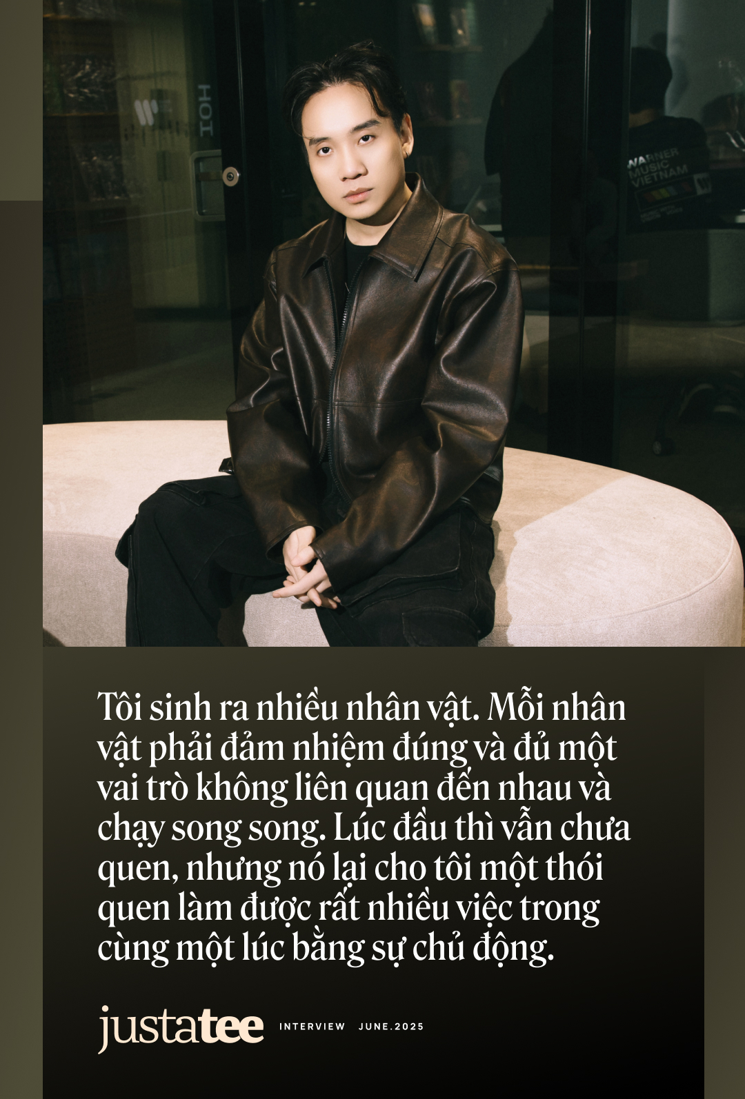 JustaTee: “Album mới sẽ là câu chuyện và cảm xúc của JayTee đôi mươi”