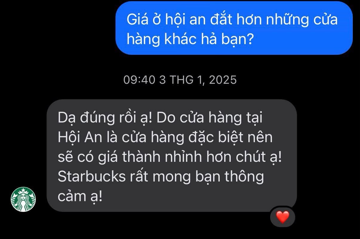 Starbucks chính thức lên tiếng vụ ly cà phê đắt thêm 20.000 ở loạt khu ...