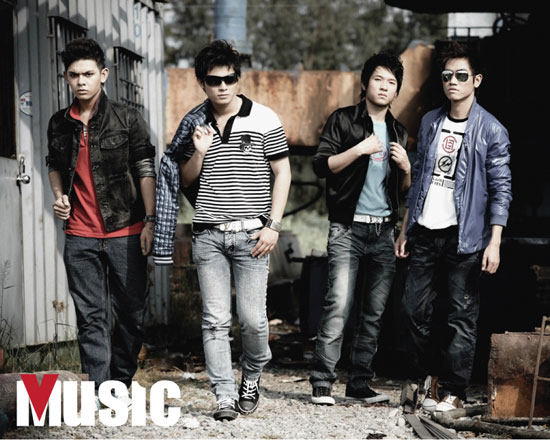 V.music - boyband đầy hứa hẹn của Vpop trong năm 2010