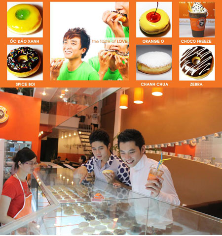 Sài Gòn: Thưởng thức thêm nhiều Donut của DOCO tại TP.HCM bạn nhé!