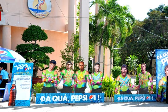 Cơn bão "Đã quá, Pepsi ơi!" đổ bộ vào Tp. Hồ Chí Minh