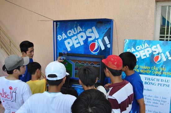 Cơn bão "Đã quá, Pepsi ơi!" đổ bộ vào Tp. Hồ Chí Minh