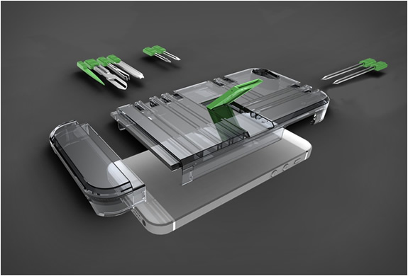 In1 Multi-Tool Case: Ốp lưng điện thoại đa năng.