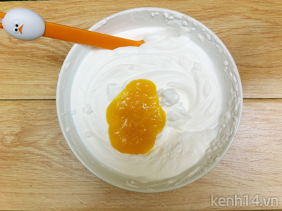 Công thức kem đào dễ làm dễ ăn