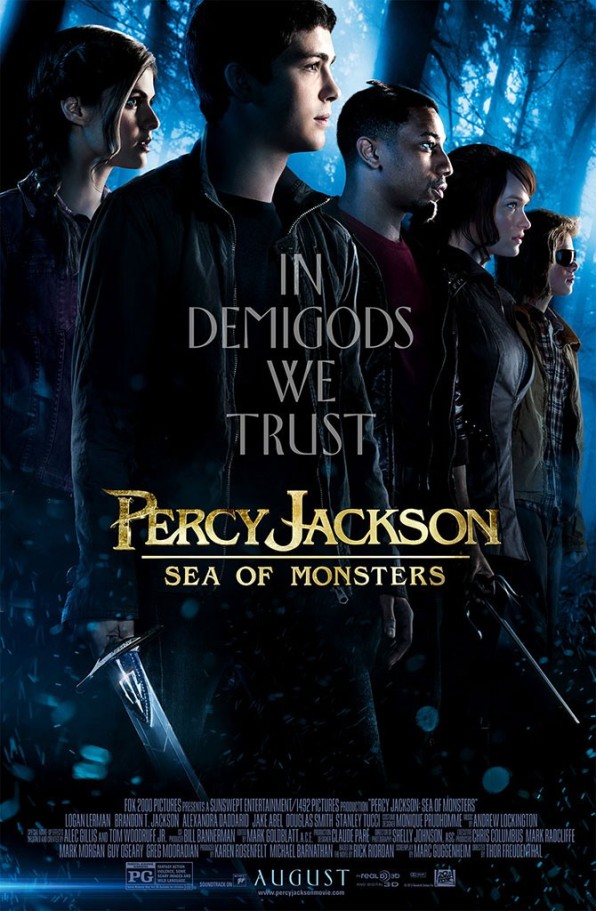 "Percy Jackson: Sea of Monsters" tung loạt poster mới ấn tượng , percy ...