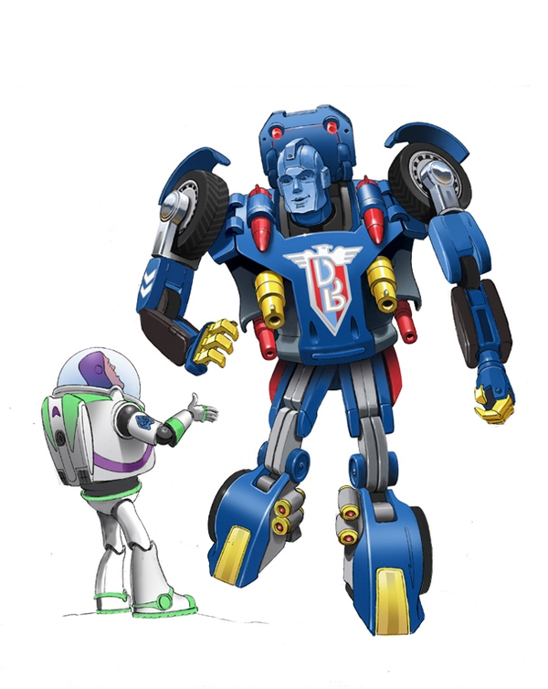 Transformers suýt xuất hiện trong Toy Story 3