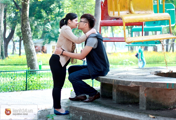 Chuyện tình đặc biệt của chàng 1m88 và nàng 1m52 tại Hà Nội