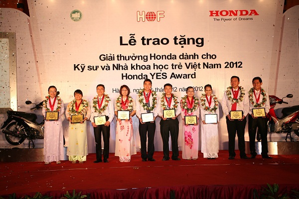 Honda Việt Nam khởi động Giải thưởng Honda YES