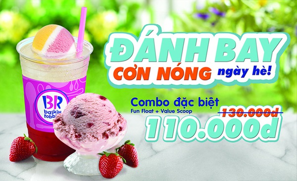 Khám phá nước Fun Float Baskin-Robbins - Đánh bay cơn nóng ngày hè!