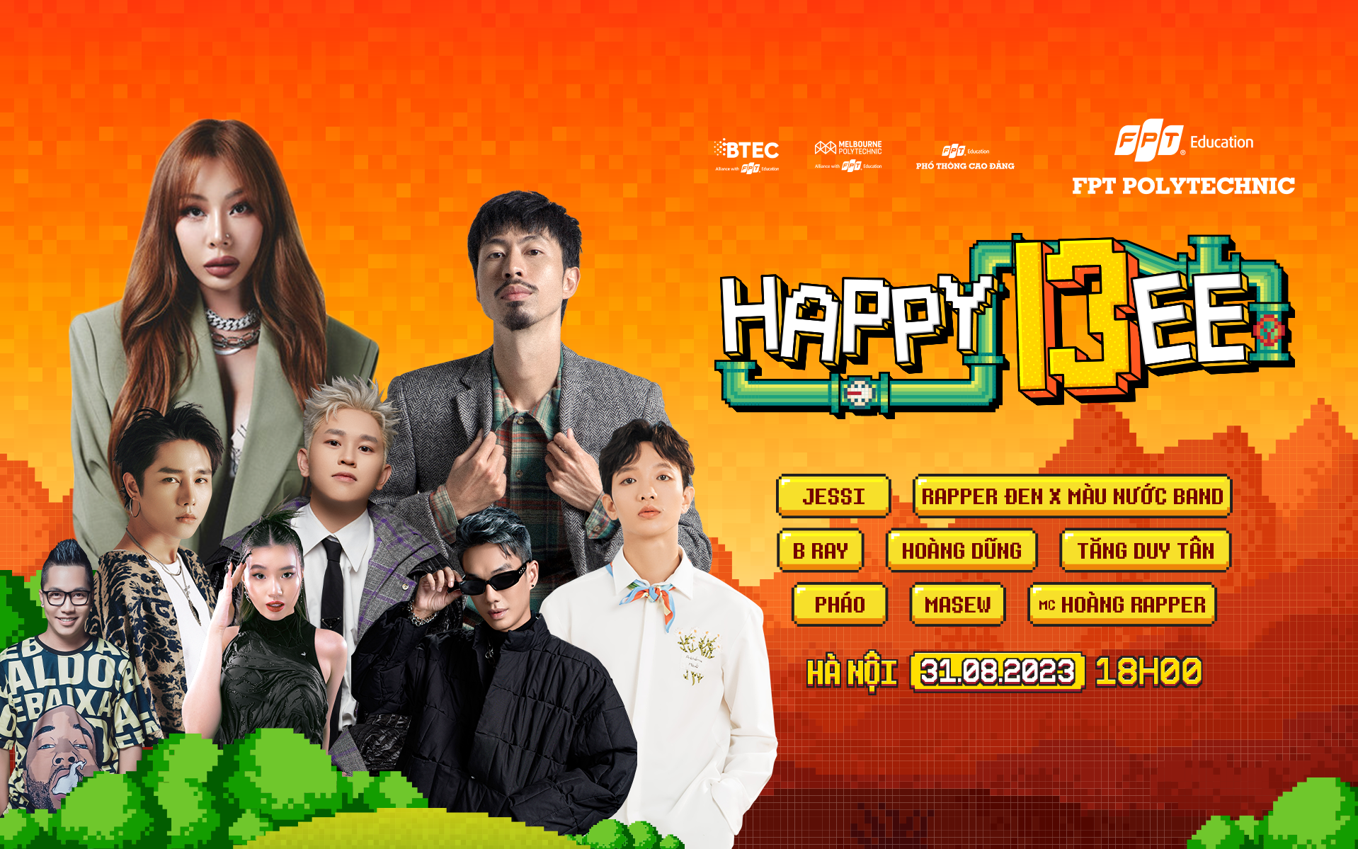 HAPPY BEE, tin tức Mới nhất Happy Bee 13 đổ bộ Hà Nội cùng dàn line-up ...