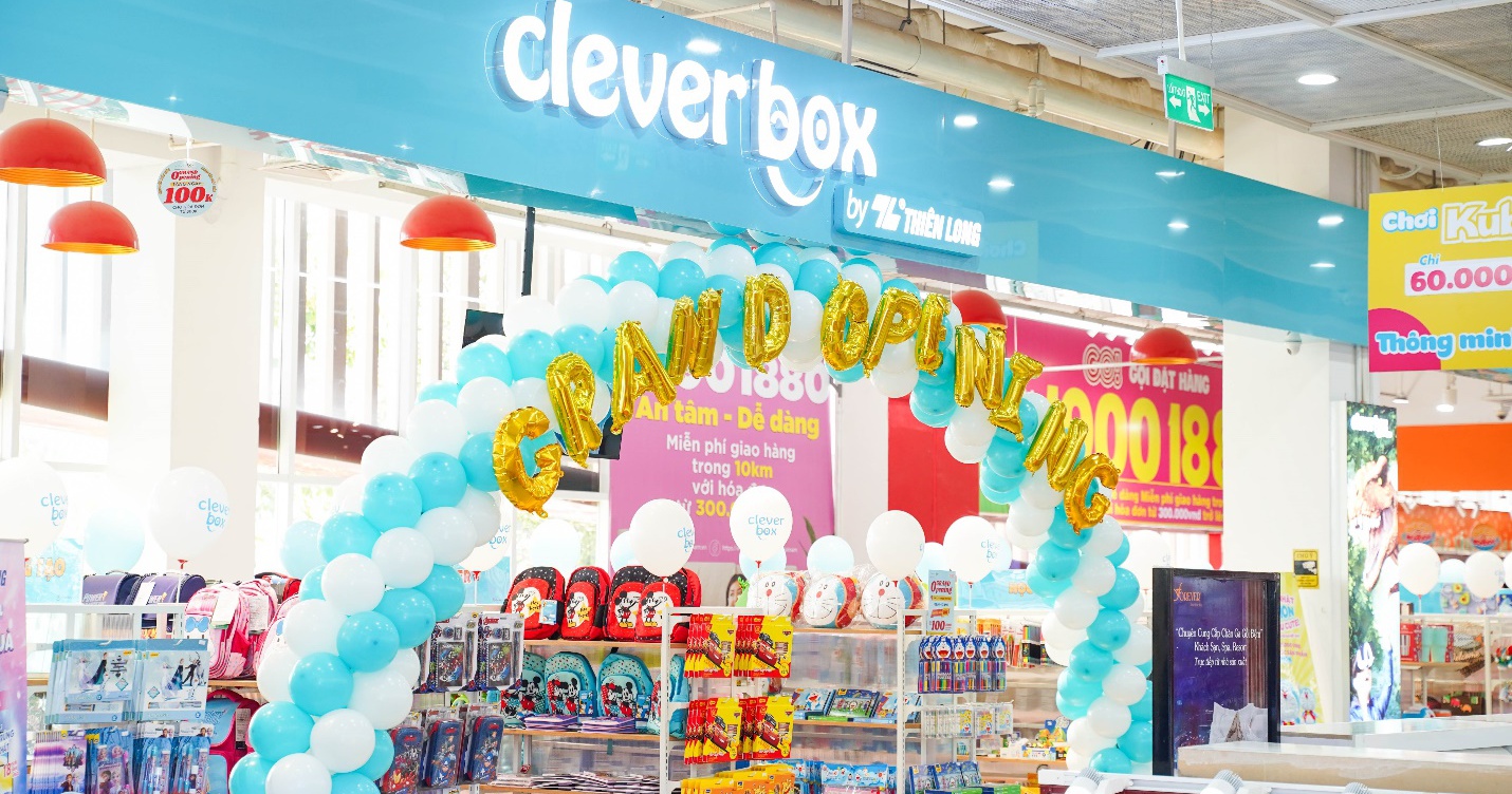 2 cửa hàng Clever Box của Thiên Long khai trương trong tháng 9: Nâng cao trải nghiệm người dùng