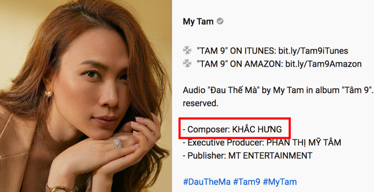 Mỹ Tâm tung bản audio "Đau Thế Mà" kỉ niệm 2 năm ra album "Tâm 9", thế ...