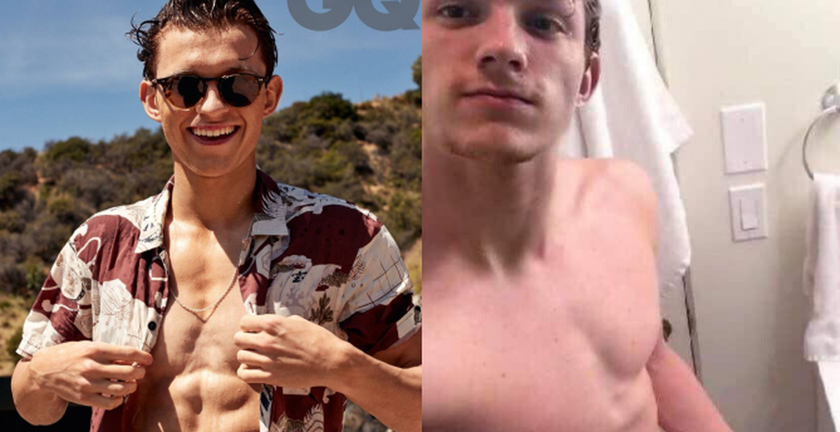 Người Nhện Tom Holland Làm Chị Em Gào Thét Vì Lộ ảnh Bán Nude Nhưng
