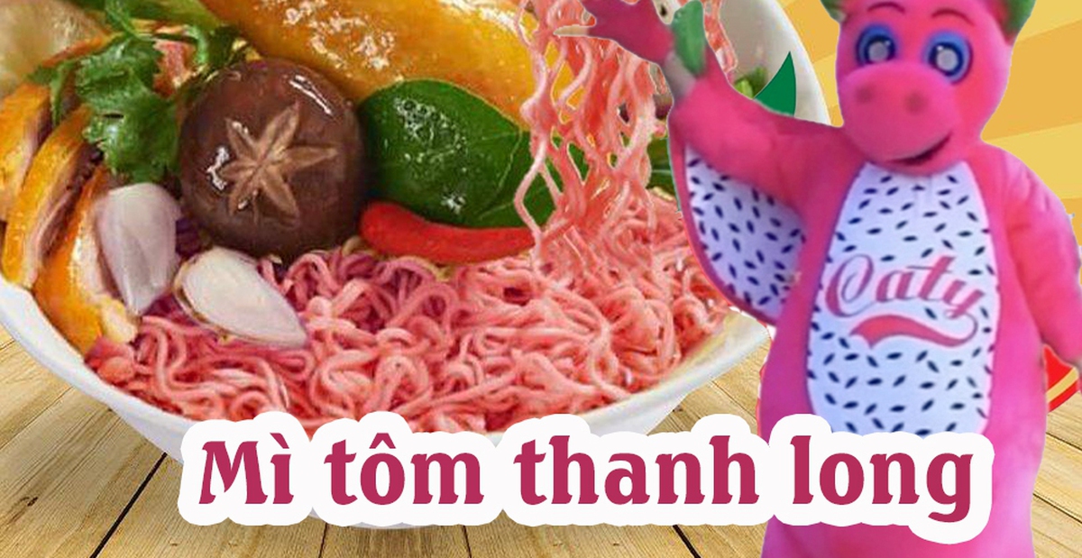 "Thế lực" mì tôm thanh long xâm chiếm MXH, dân mạng rần rần nhưng đây ...