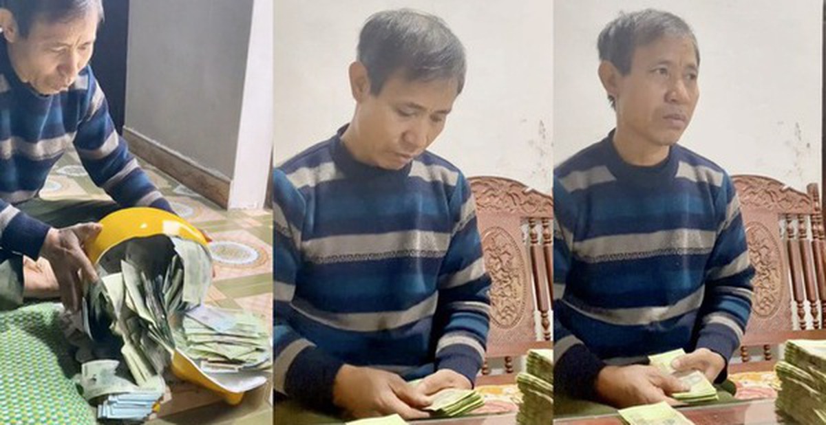 Con gái đập heo đất giúp bố mẹ trả nợ, số tiền tiết kiệm trong một năm ...