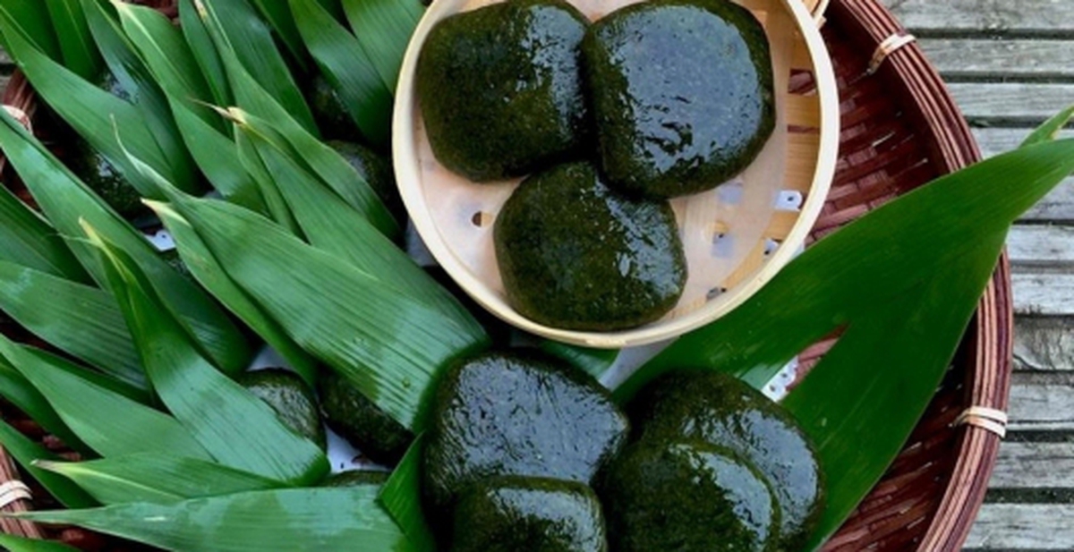 Lên Lạng Sơn nhớ thưởng thức món bánh ngải dẻo thơm, mềm mịn