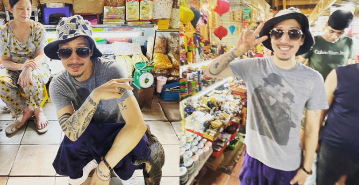 Rapper đình đám xứ Hàn hào hứng check-in chợ Bến Thành
