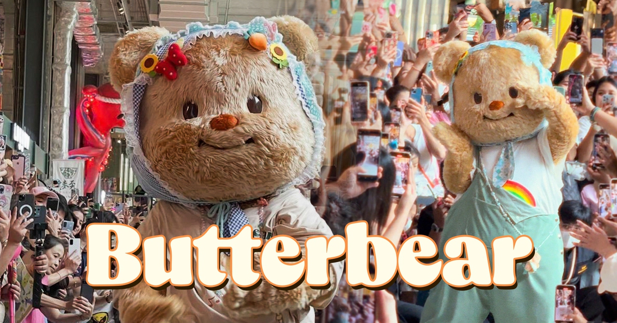 Giải mã hiện tượng Butter Bear - khi linh vật của tiệm bánh lại trở ...