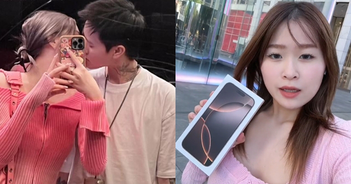 Rich kid Chao khoe được anh thợ làm tóc hơn 10 tuổi tặng iPhone 16 Pro ...