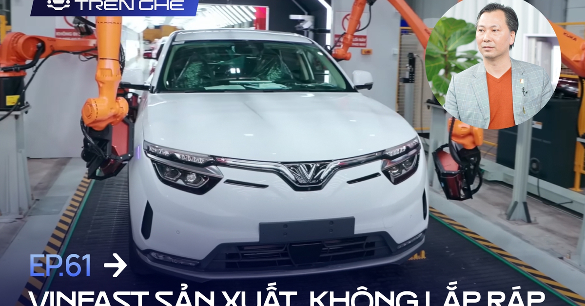 PGS.TS Đàm Hoàng Phúc thăm nhà máy VinFast: ‘Phân biệt xe sản xuất nhà ...