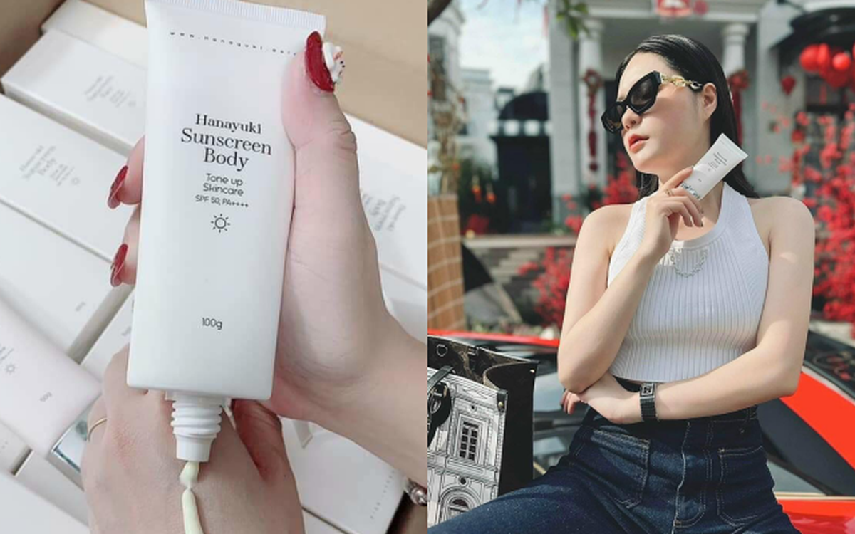 Thu hồi lô kem chống nắng Hanayuki Sunscreen Body do công ty của chồng ...