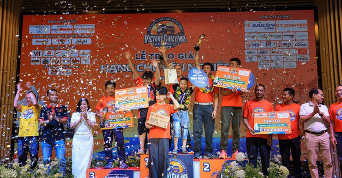 Giải đua xe ô tô địa hình Victory Challenge Sailun Cup 2025 tìm ra nhà ...
