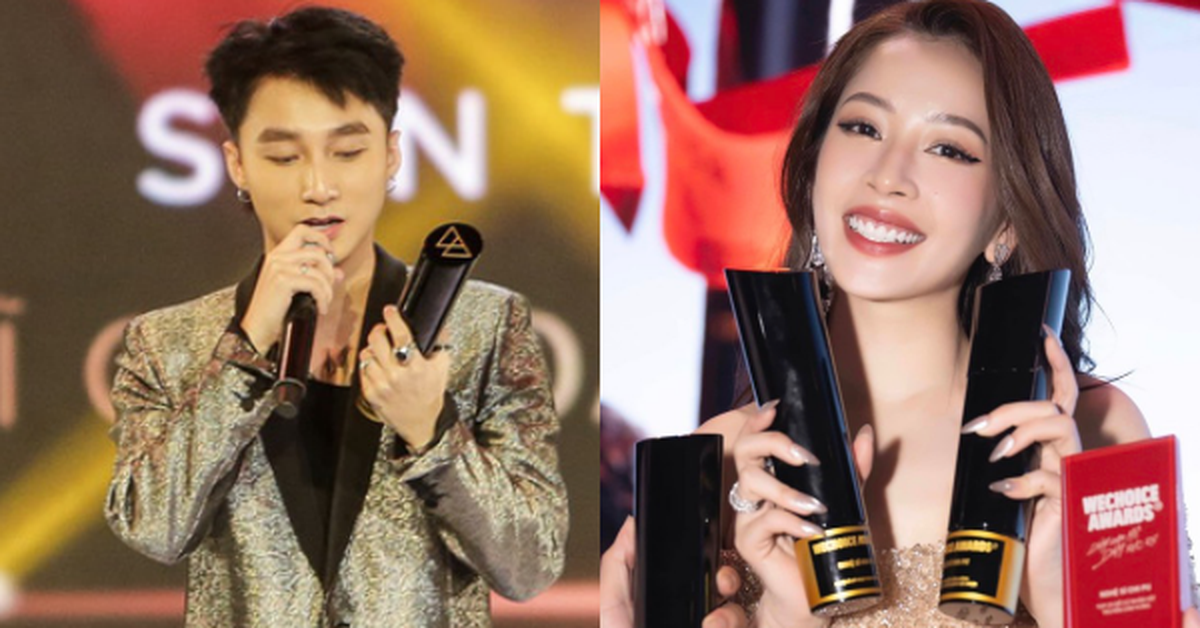 5 nghệ sĩ sở hữu nhiều cúp WeChoice Awards nhất