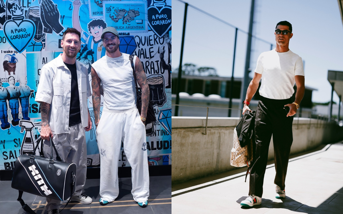 Outfit "toát mùi tiền" ngày hội quân World Cup 2026: Ronaldo - Messi ai ...
