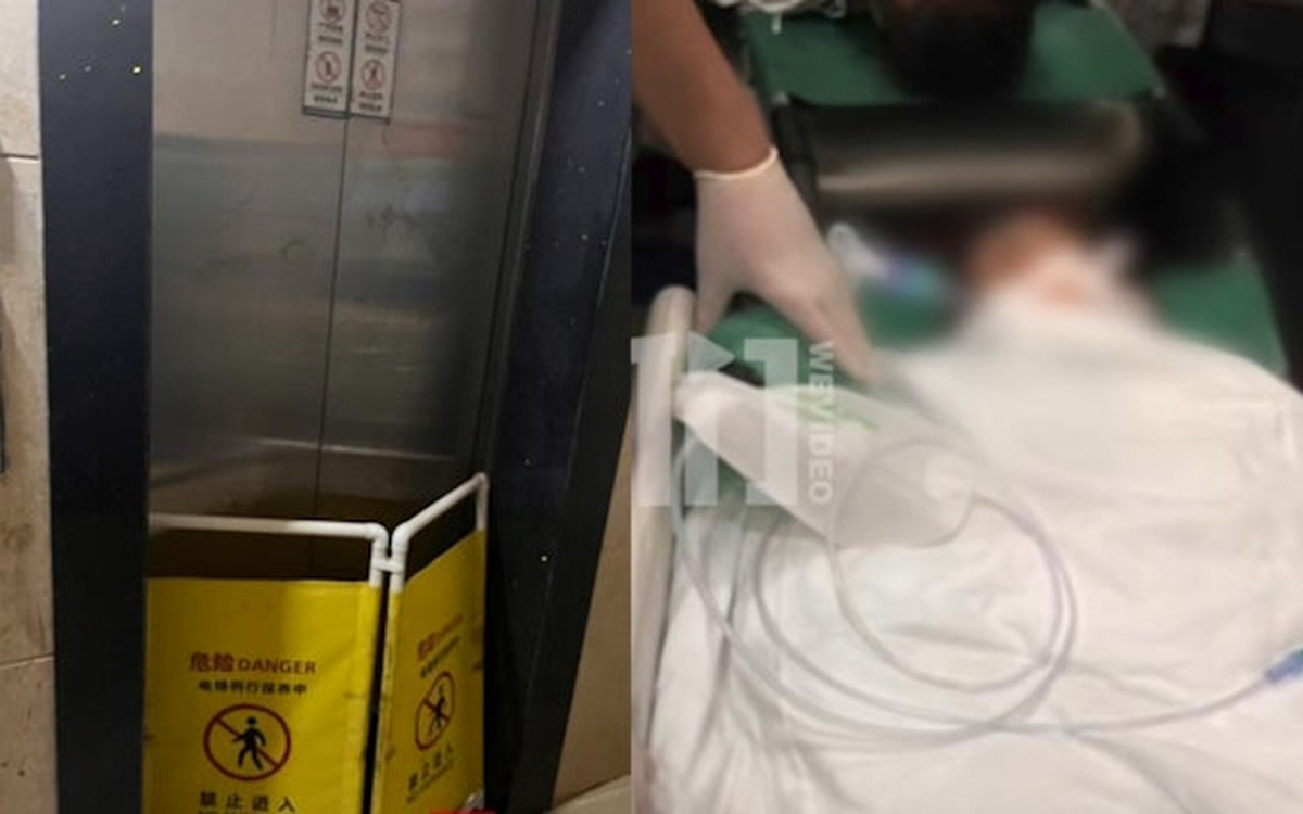 Thang máy chung cư bị kẹt, người phụ nữ 49 tuổi rơi xuống giếng thang ...