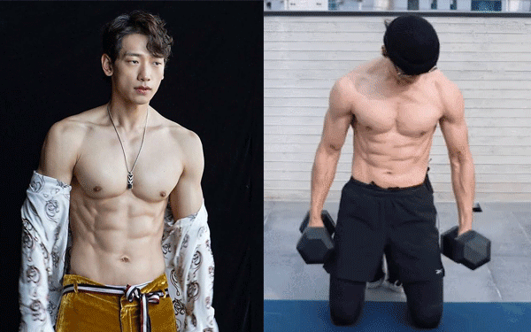 Bi Rain Abs