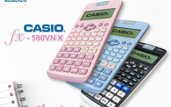 Sự đa dạng máy tính casio 580 có mấy màu để lựa chọn