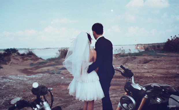 Ảnh cưới siêu cá tính của cặp đôi ai cũng thích Trang Lou - Tùng Sơn