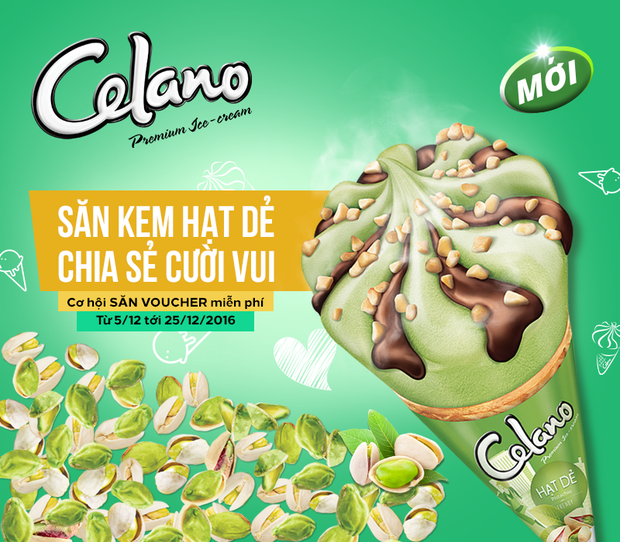 Chương trình tặng kem miễn phí chưa từng có của Celano