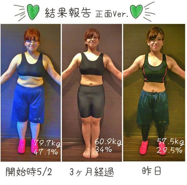Từ 79kg xuống 57kg, cô gái Nhật Bản chia sẻ bí quyết giúp bản thân "đá ...
